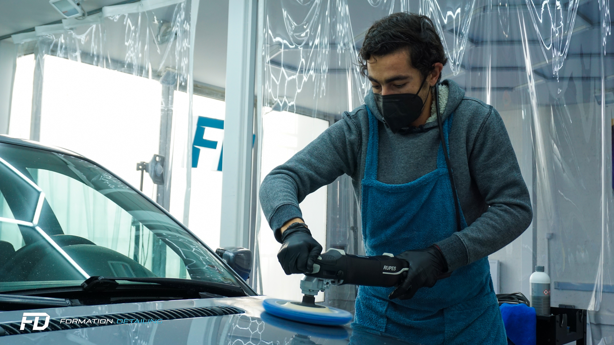 Formation au Polissage de Carrosserie à la Polisseuse Rotative